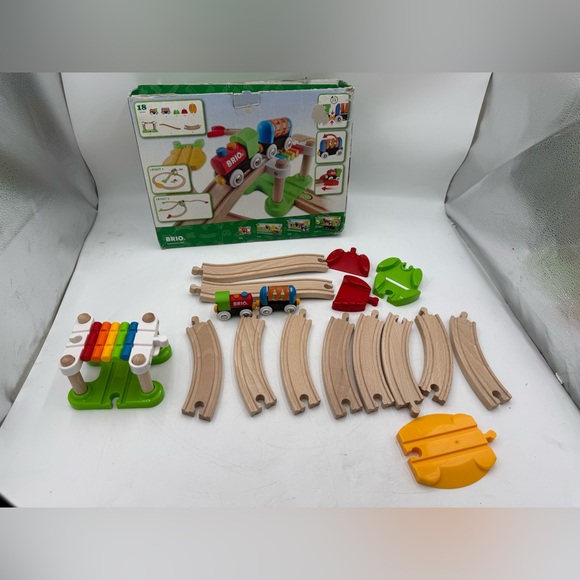 Other | Brio World My First Railway Beginner Pack 33727 Wooden Train ...